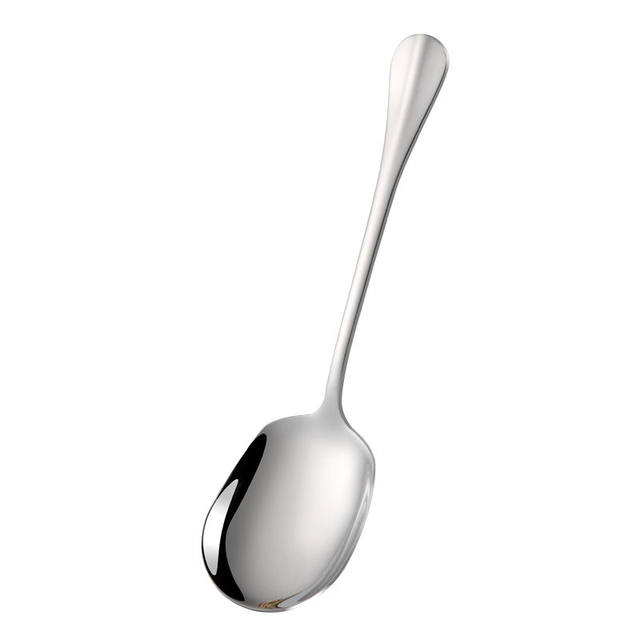 Hotel stainless steel serving spoon restaurant large male spoon ...