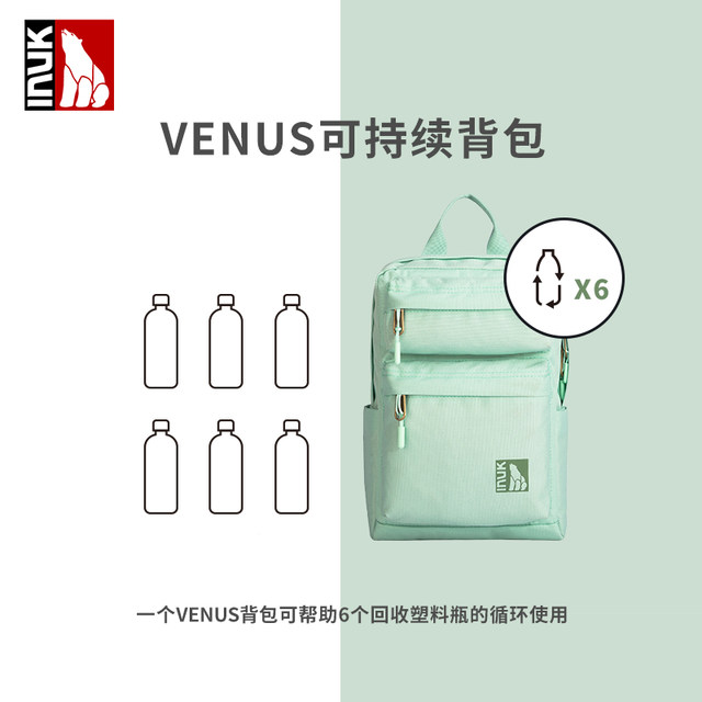 Canada INUK New Mini Fashion Backpack Women's Casual Travel Lightweight ...