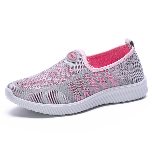 Summer old Beijing cloth shoes women's mesh shoes hollow breathable ...