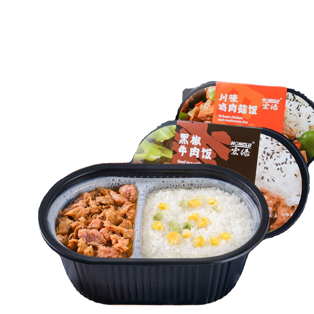 Honglv self-heating rice, large portion, multi-flavor, instant ...