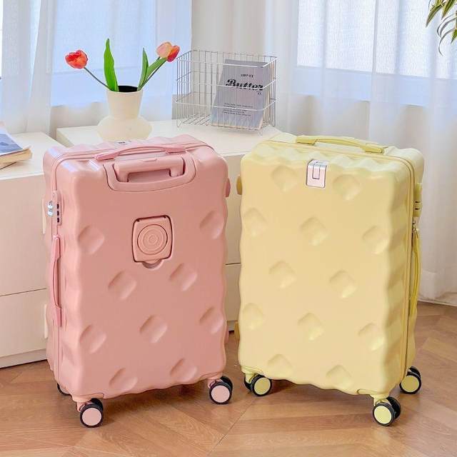 New luggage female cute tie box Students Strong durable password box ...