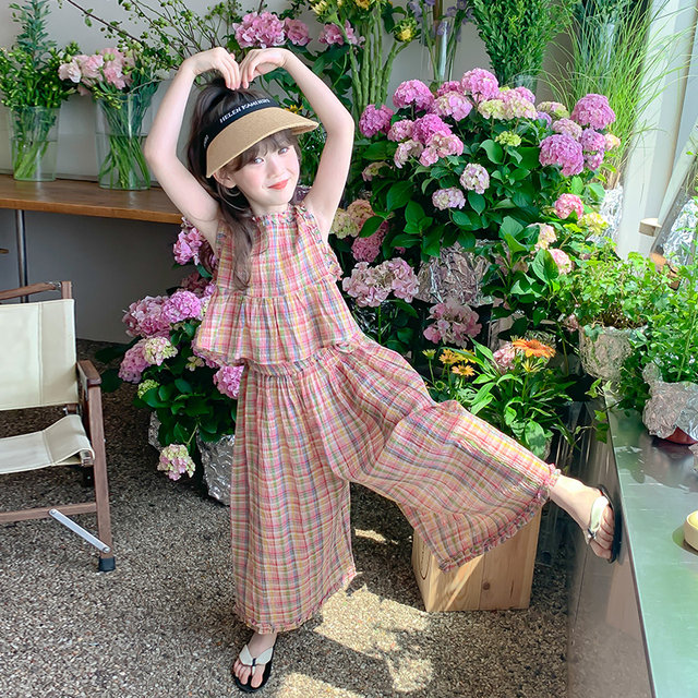 Girls Suits Summer 2024 New Style Children's Clothes Children's ...