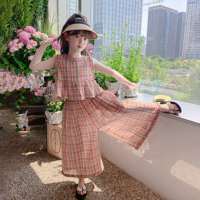 Girls Suits Summer 2024 New Style Children's Clothes Children's ...