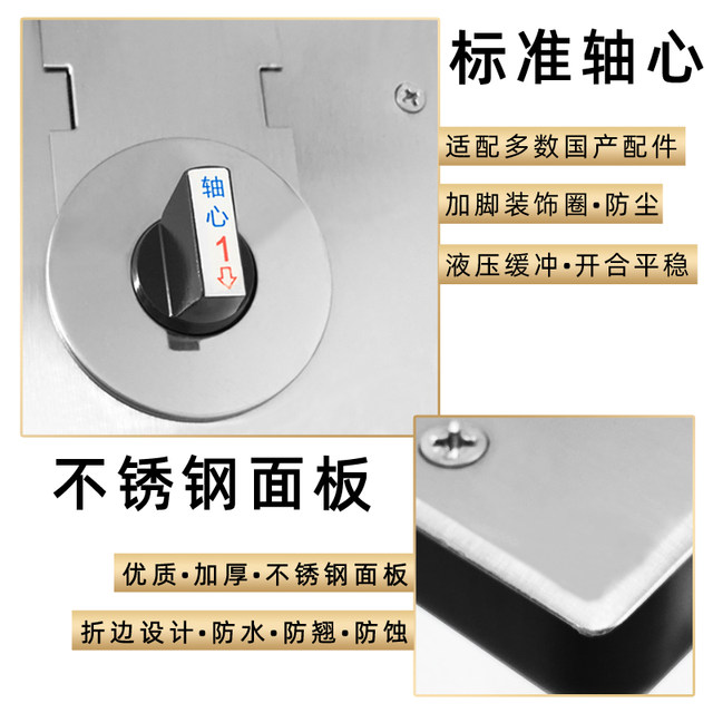 Frameless door aluminum alloy with frame gates bounced glass door floor ...