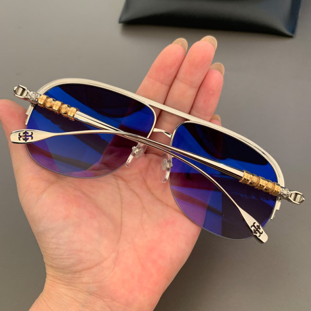 LoudCloud sunglasses new big face -like anti -ultraviolet pilot toad ...