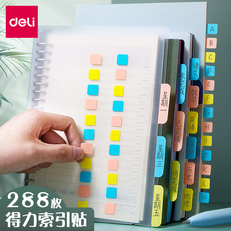 Effective Sticky Notes - Page Number Label Index Sticker, Transparent ...