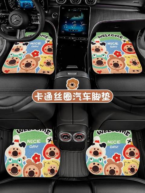 General Motors Car Floor Mats, Cute Cartoon Driver's Seat Mats, Floor ...