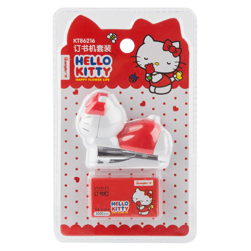 Rozšířená mini sešívačka Hello Kitty - Roztomilé kancelářské potřeby ...