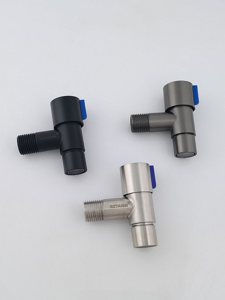 Qztaien Stainless Steel Mop Pool Faucet - 4-Point Universal Connection