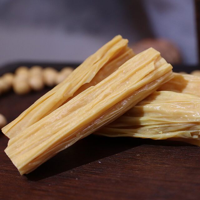 Northeast soybean yuba dry goods homemade oily bean curd bean curd ...
