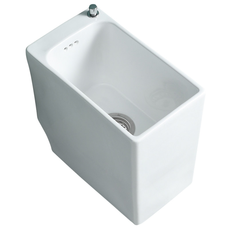 Myrto Ceramiczna Pionowa Mini Wanna do Mopów - Łazienka i Balkon - M27