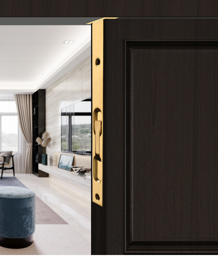 Jasenberg thickened invisible concealed double-door stainless steel ...