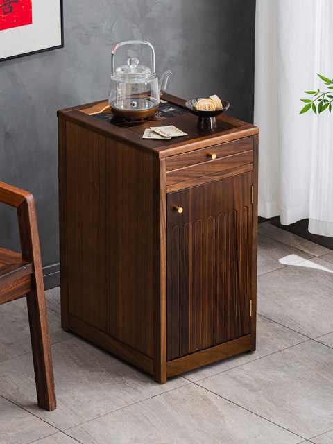 Mobile tea table household small tea cart balcony small tea table sofa ...