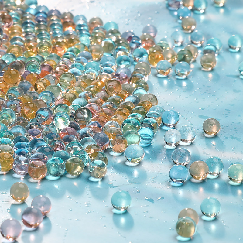Water-absorbing marbles 7-8mm crystal soft bullet children's general ...