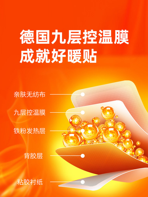 Warm stickers spontaneous thermal heating and warm sticker girls with ...