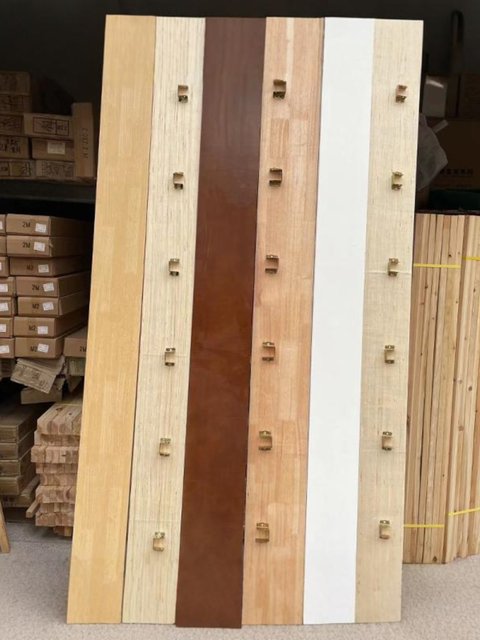 Fully solid wood thickened pine wood bedside bed beam bed support beam ...