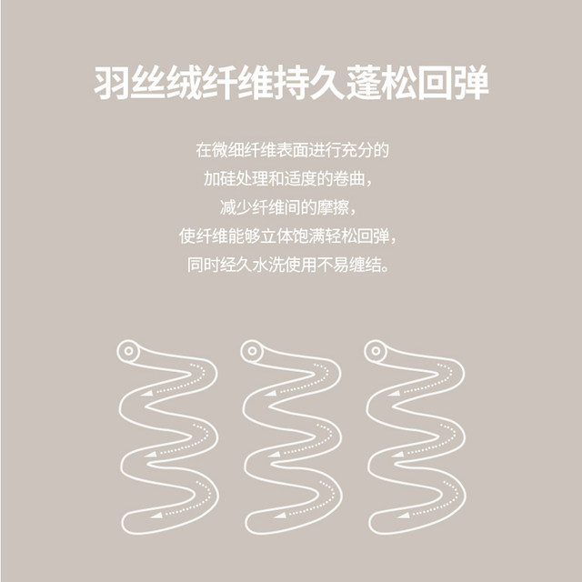 Atour Hotel special feather velvet sleeping pillow fluffy silent ...