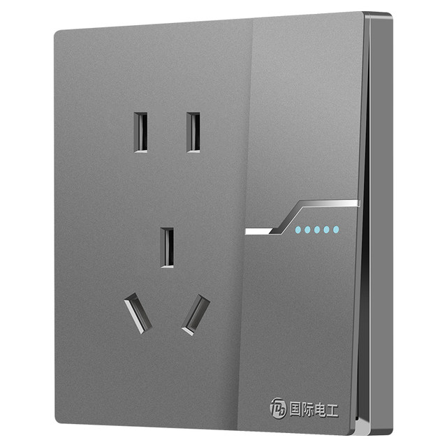 International electrician type 86 concealed switch socket panel ...
