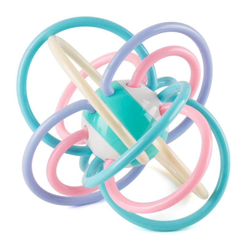 Hong Kong Bear Baby Teether Rattle Set - Manhattan Ball & Sensory Toys