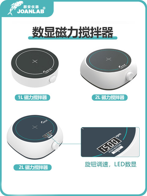 Qunan Instrument Digital Magnetic Mirror Magnetic Mixe Miral ...