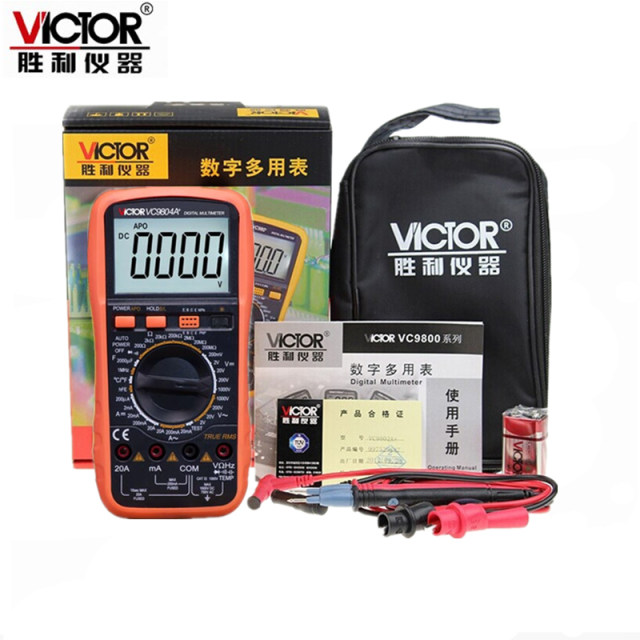 Victory brand multimeter 9800 series handheld high-precision multimeter ...