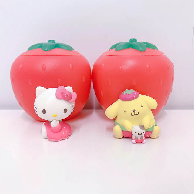 Japanese Genuine Bandai No. 1 Sanrio Strawberry Friend Shaped Gashapon ...