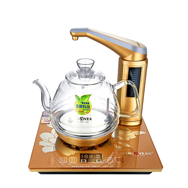 Jinzao G7 fully automatic electric heating kettle glass household integrated teapot tea stove ...
