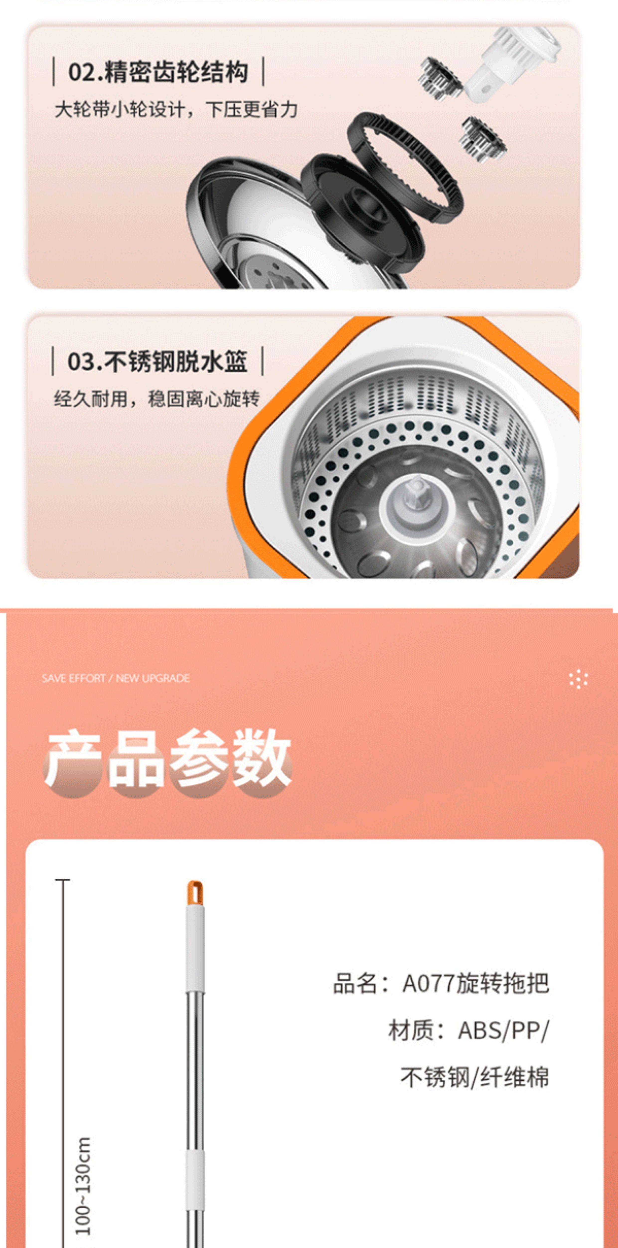 Serpillière - Renfort télescopique double entraînement 1 perche 1 godet ...