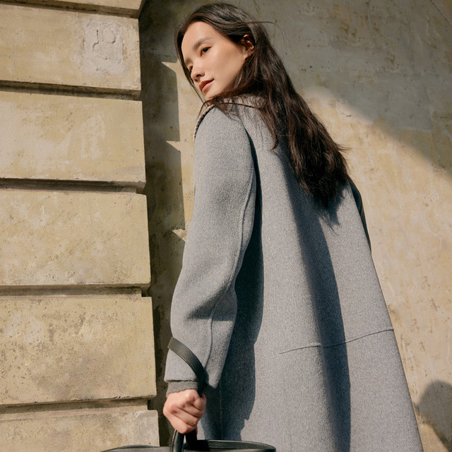 indicia mark mall same style winter stitching color sheep wool woolen ...