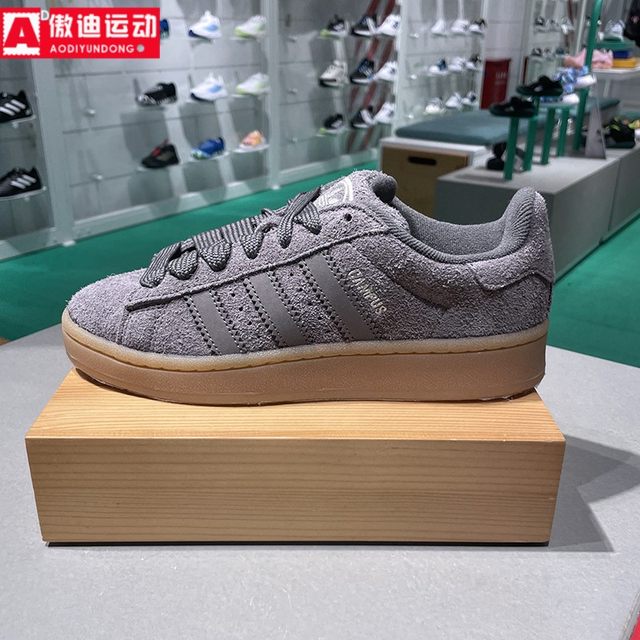 Adidas Clover Women's 2024 Autumn Suede Retro Versatile Bread Shoes ...