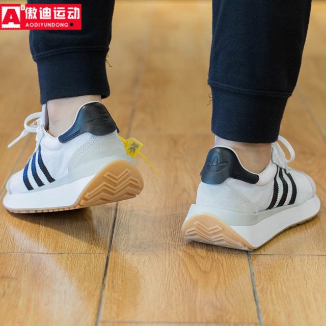 Adidas clover men's and women's shoes new COUNTRYXLG retro sports ...