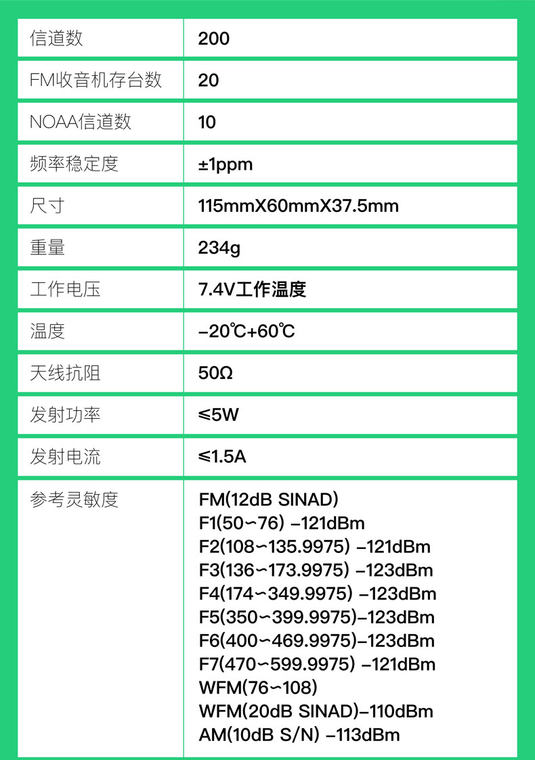 Quansheng UVK6 high-power walkie-talkie