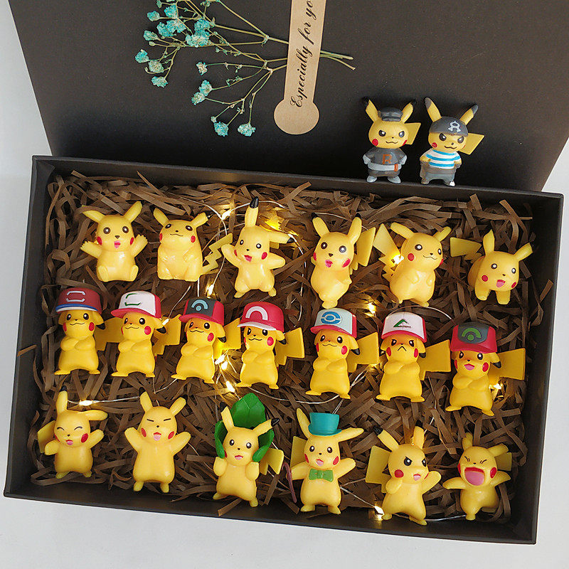 Hand-Made Pikachu Blind Box Set for Magical Pikachu Birthday Gift ...