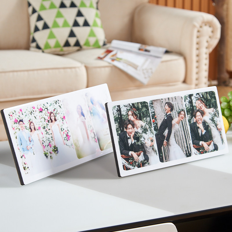 Jiahao Custom Photo Frame - Nine Grid Crystal Table Rectangle