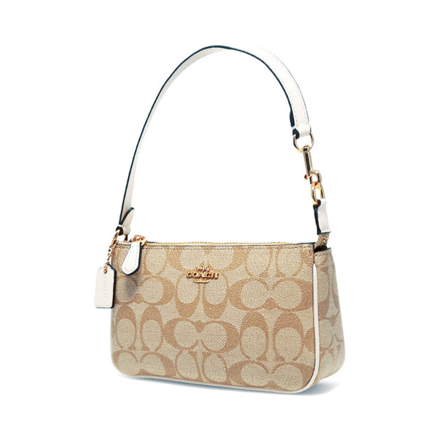 Coach/Ms. Coach Laohua Flower Narling Pack PVC with leather handbags ...