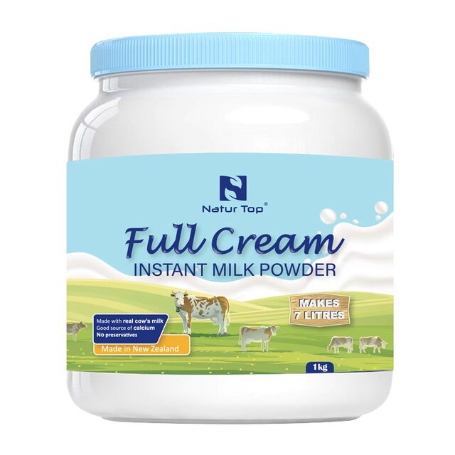 Notrit Blue Fatty High Calcium Milk Powder Adult Full Fat Skim Children ...