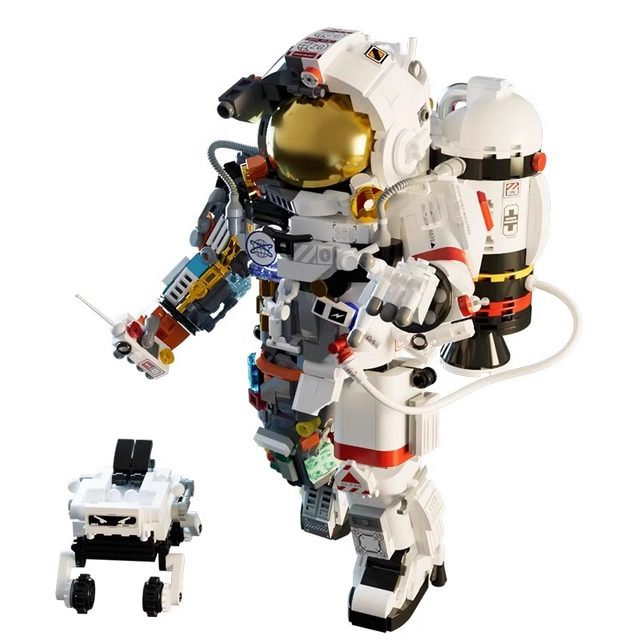 2024 new aerospace astronaut building blocks educational assembly toys ...