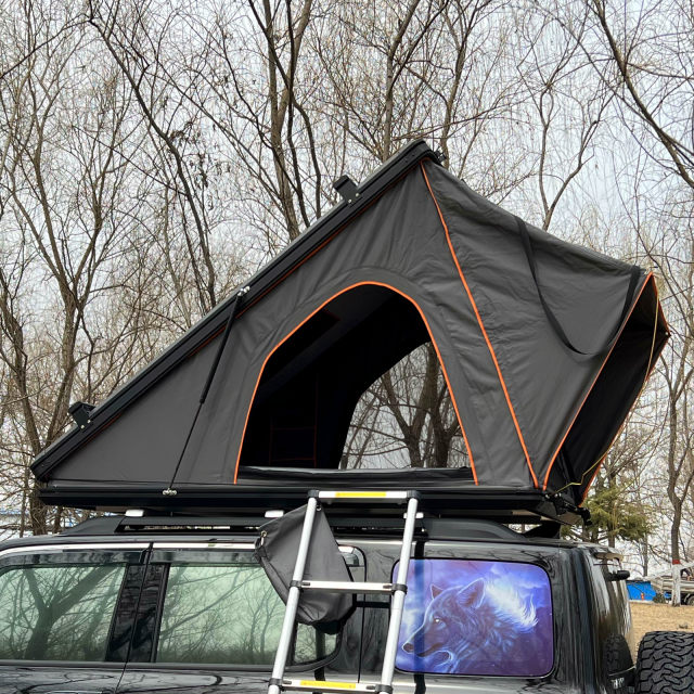 Triangle Tank 300 roof tent SUV car self-driving tour fully automatic ...