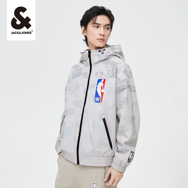 Jack Jones Outlet Men's Autumn and Winter New NBA Co-branded Fashion ...