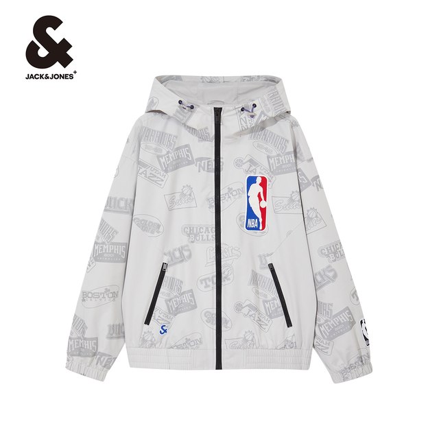 Jack Jones Outlet Men's Autumn and Winter New NBA Co-branded Fashion ...