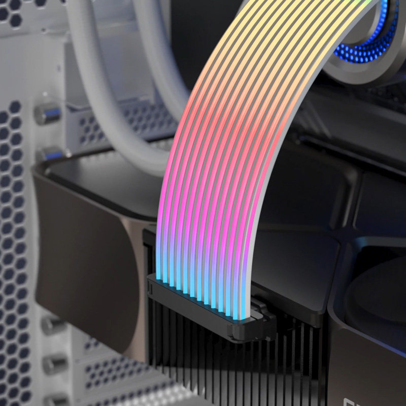 Lian Li 12VHPWR 3x8Pin to 16Pin Graphics Card Cable - Neon Series