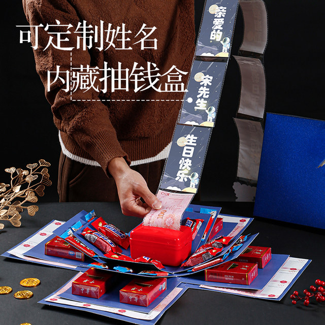 Birthday surprise box for husband for men's boyfriend ritual sense of ...