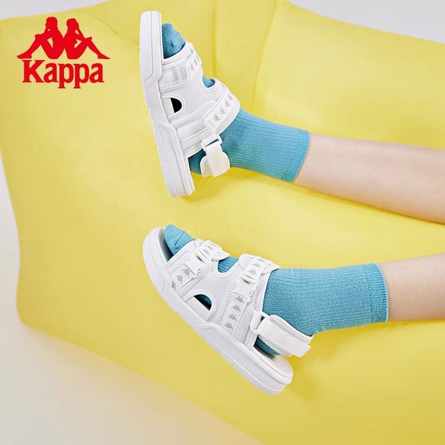 Kappa Kappa label sandals 2024 new couple men and women outdoor thick ...