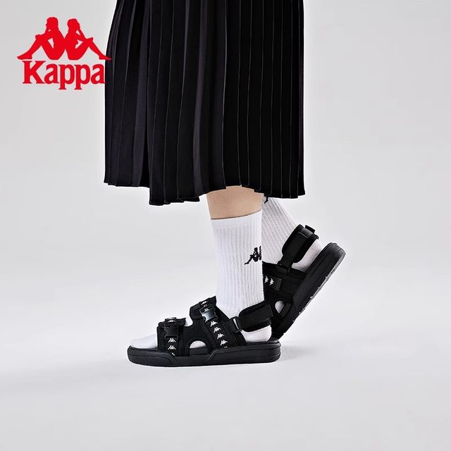 Kappa Kappa label sandals 2024 new couple men and women outdoor thick ...