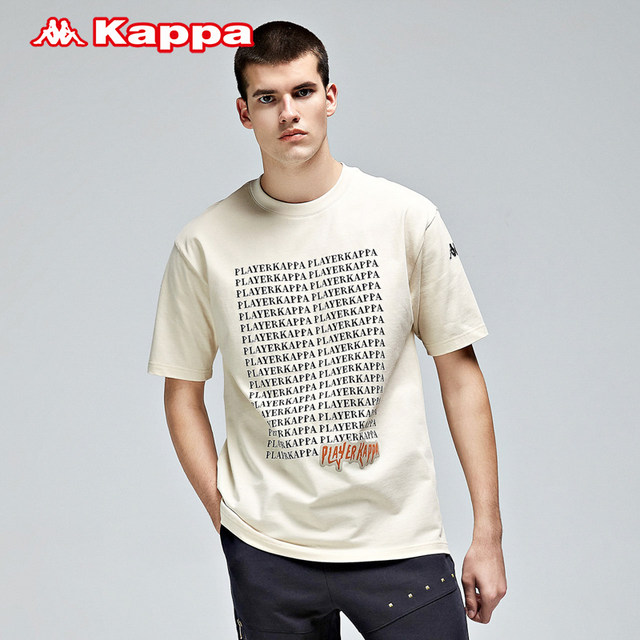Kappa Kapa outlets short-sleeved couples, sports T-shirts, casual and versatile half-sleeved