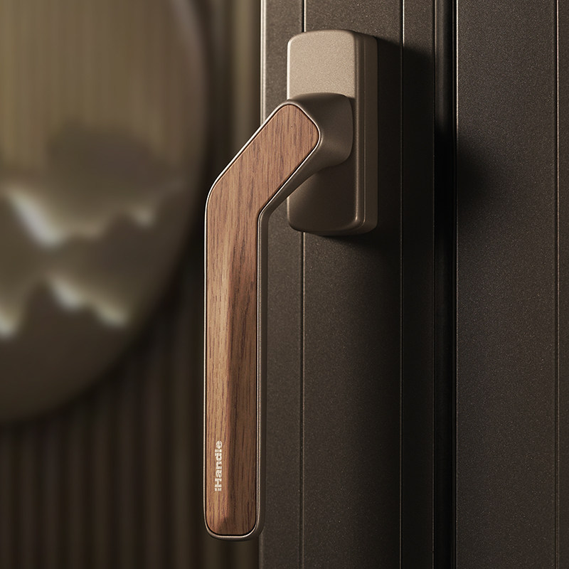 Hopo Window Handle - Wood Grain Casement Handle - iHandle PH925