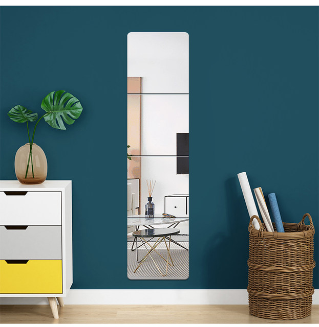 Dress mirror test clothing simple full -body mirror student wall ...