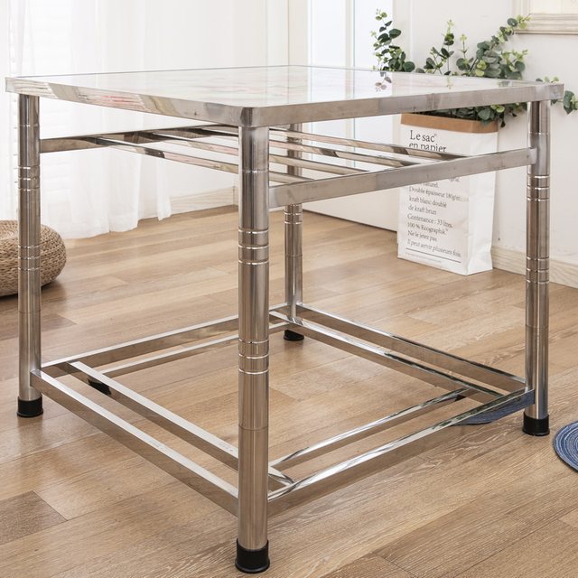 Double rod winter stainless steel fire table folding simple new multi ...