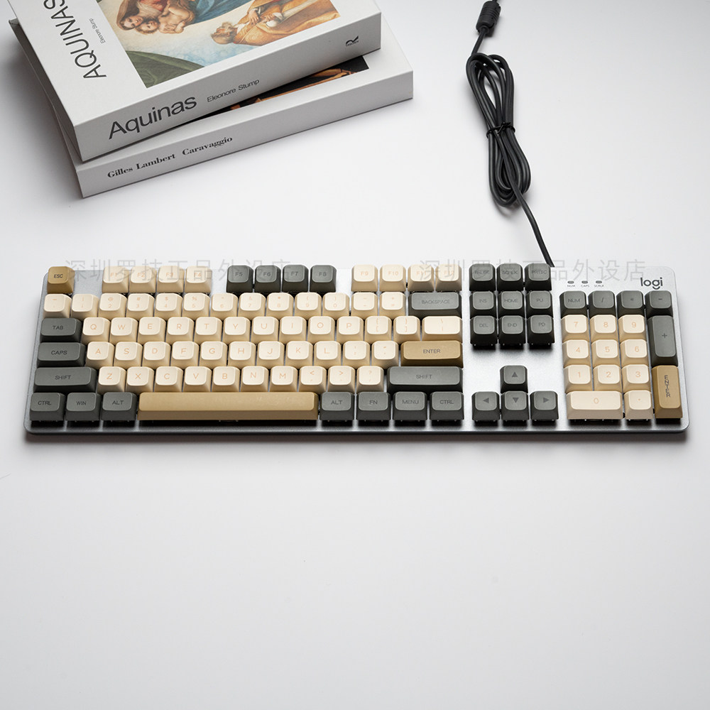 Logitech K845 mechanical keyboard 104 key wired backlight retro ...