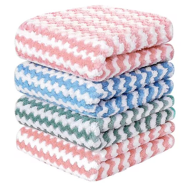 Non-stick oil rag, water-absorbent dishwashing cloth, kitchen special ...
